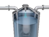 China Reflection Ultrasonic Sensor For Transparent Liquid Level Measurement Distance Measuring Detection for sale