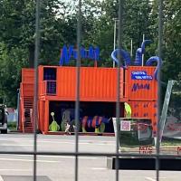 China Prefab Shipping Container Camping Homes Modular Prefab Housing Shipping Container Tent Conex Boxes for sale