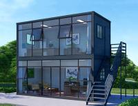 China Prefab Shipping Container Homes Modular Prefab Housing Prefab Flat for sale