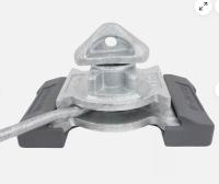 China 45° Dovetail Twist Lock Base for ISO 1161 Containers  Heavy-Duty Container Securement Corrosion-Resistant Steel for sale