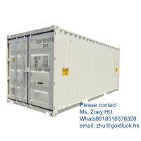 China 1 Way 1 Trip New 20/40 Foot Length ISO Standard Double Door High Cube Shipping Container Ningbo Shanghai Conex for sale