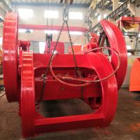 China Heavy Duty Mechanic Remote Control Bulk Cargo Orange Peel Grab Excavator Hydraulic Rotating Timber Grab Log Grab Forestry Grab for sale