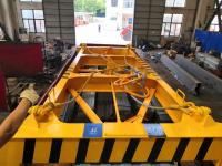 China Heavy Duty Lifting Frame for ISO Containers Semi-automatic Container Spreader 20ft 40ft ISO Lifting Frame for sale