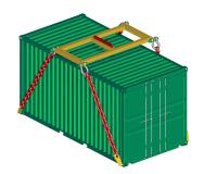 China Customizable ISO Standard Heavy Duty Ring Type Shipping Container Lock Head Lifting Lug Lifting Hoist Ring for sale