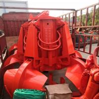 China Electro Hydraulic Clamshell Grabs Bulk Cargo Grab Bucket for sale