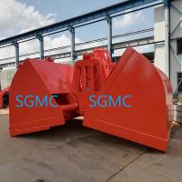 China Electro Hydraulic Clamshell Grabs Bulk Cargo Grab Bucket for sale