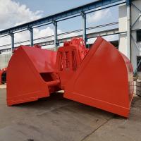 China Electro Hydraulic Clamshell Grabs Bulk Cargo Grab Bucket for sale