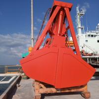 China 25T Clamshell Single Rope Wireless Remote Control Grab Bucket for Bulk Cargo for Crane for sale