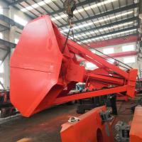 China 25T Clamshell Single Rope Wireless Remote Control Grab Bucket for Bulk Cargo for Crane for sale