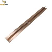China Flooring T Shaped Transition Strip Polish Rose Red 20mm Width ODM for sale