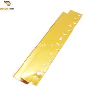 China Aluminum Z Edge Carpet Trim 3m Length 0.9mm Thickness Carpet Tile Transition Strip for sale