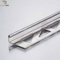 China Ceramic Edging Stainless Steel Tile Trim 0.5 - 2mm Customized Durable for sale