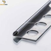 China 3/8 10mm Stainless Steel Tile Trim Round Edge Quarter Round Corner Strip 2.5m for sale