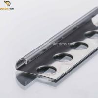 China 3/8 10mm Stainless Steel Tile Trim Round Edge Quarter Round Corner Strip 2.5m for sale