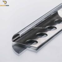 China 3/8 10mm Stainless Steel Tile Trim Round Edge Quarter Round Corner Strip 2.5m for sale