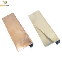 China Quadrant Stainless Edge Trim , Tile Trim 12mm For Outside Corner for sale