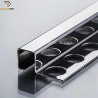 China Box Shape Stainless Steel Corner Trim , External Edge Tile Trim OEM ODM for sale