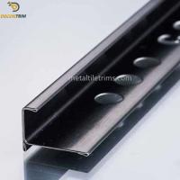 China 304 Stainless Steel Tile Trim 10mm Mirror Finish External Corner Protection 2.5m for sale