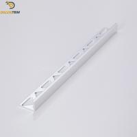 China L Shape Aluminum Tile Trim Chrome Silver 10mmx2.5m for Tile Edging Decoration for sale