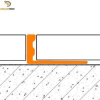 China L Shape Aluminum Tile Trim Chrome Silver 10mmx2.5m for Tile Edging Decoration for sale