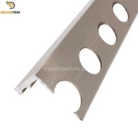 China OEM ODM Metal Edge Profile , Aluminum Straight Edge Trim L Shape for sale