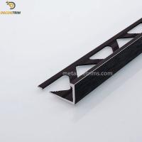 China OEM Metal Tile Trims L Shape For Ceramic Marble Edging Decoration for sale