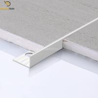 China L Shape Aluminium Tile Trim Polish Silver 12.5mm for Marble Edge Protection for sale