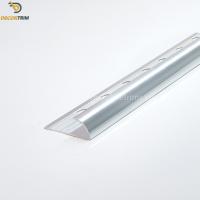 China Polish Silver Aluminium Tile Trim For External Wall Corner Edge Protection for sale