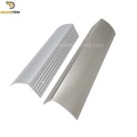China Aluminum Bullnose Edge Trim , Tile Step Edging Strip Screw Install for sale