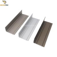 China Anodized L Shape Edge Trim , Aluminum 6063 Metal Tile Edging Strip for sale