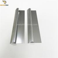 China Aluminum 6063 Curved Edge Carpet to Vinyl Transition Strip 27.2mm Width 3m Length for sale