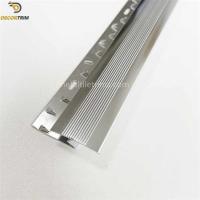 China Z Bar Flooring To Carpet Transition Strip Shiny Silver With Nails for sale