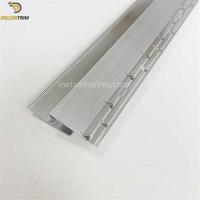 China Aluminum Zig Zag Carpet Trim 8.5mm Carpet to Tile Transition Strip 3m for sale