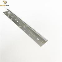 China Aluminum Curved Carpet Transition Strip Glossy Silver 9mm×3000mm for sale
