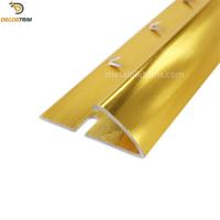 China Smooth Edge Curved Carpet Edge Trim , Stair Carpet Edge Protectors 9mm for sale