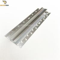 China Aluminum Carpet Door Bar Trim Anodized Shiny Silver 3000mm Length ODM for sale