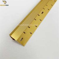 China 7.7mm Fluted Carpet Trim For Carpet Edge Decoration Protection for sale