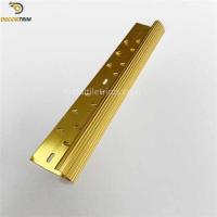 China 7.7mm Fluted Carpet Trim For Carpet Edge Decoration Protection for sale