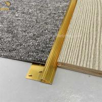China 7.7mm Fluted Carpet Trim For Carpet Edge Decoration Protection for sale