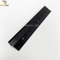 China Anodized Black Carpet Edge Transition Strip Trim 7.7mm Thickness for sale