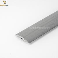 China Aluminum 6063 T5 Floor Transition Strip 2.5m Laminate Door Threshold 29.2mm for sale