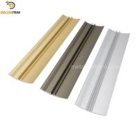China Matt Satin Threshold Floor Transition Strip 40.5mm Width OEM for sale