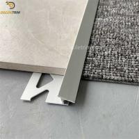 China Sloped Edge Floor Edging Strips , Flooring Threshold Bars 10mm 12mm for sale