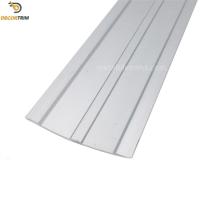 China Decorative Floor Transition Strip , Matt Silver Tile To Tile Transition Strips for sale