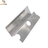 China SS316 Stainless Steel Floor Transition Strip 12mm Height 2.5m Length Brushed Finish for sale