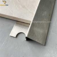 China SS304 Floor Transition Strip Different Heights 2.5 Meters Length for sale
