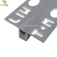 China PVC Grey Expansion Joint Profile For Absorbing Flooring Vibration for sale