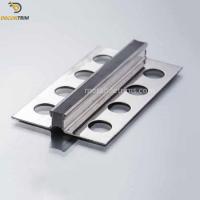 China Stainless Steel 201 Expansion Joint Profile Strip 8k Mirror Finish 6-16mm Height for sale