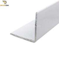 China Aluminum Wall Corner Edging Strip 21.9x21.9mm 1.5mm Thickness White Powder Coated for sale