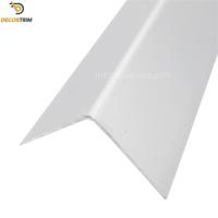 China Aluminum Wall Corner Protector Strips Powder Coat Finish 50x50x2500mm for sale